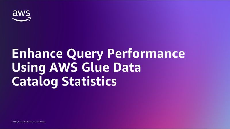 Boost query performance with AWS Glue Data Catalog | AWS Databases ... Boost query performance with AWS Glue Data Catalog | AWS Databases ...