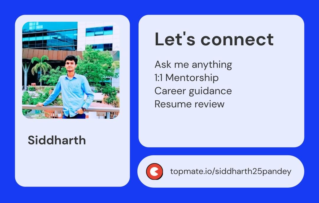 Hello LinkedIn fam! | Siddharth Pandey Hello LinkedIn fam! | Siddharth Pandey