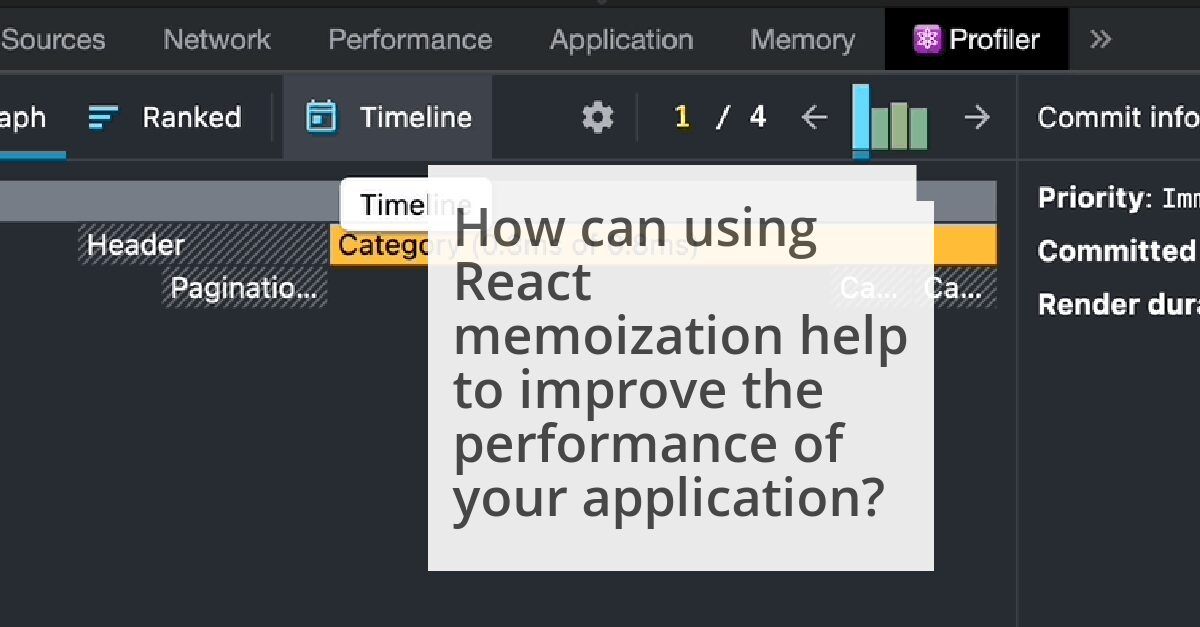 Artur Honcharuk on LinkedIn: React performance optimization ... Artur Honcharuk on LinkedIn: React performance optimization ...