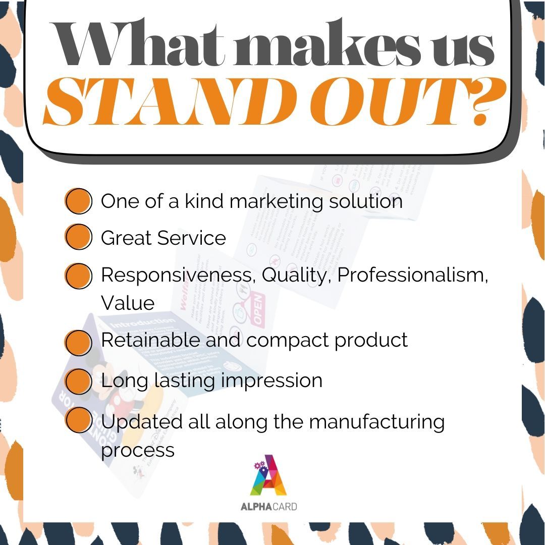 Alpha Card Compact Media on LinkedIn: What makes Alpha Cards unique? We ... Alpha Card Compact Media on LinkedIn: What makes Alpha Cards unique? We ...