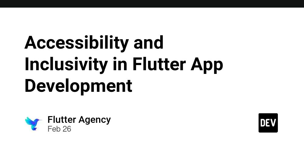 Flutter Journey on LinkedIn: Accessibility and Inclusivity in Flutter ... Flutter Journey on LinkedIn: Accessibility and Inclusivity in Flutter ...