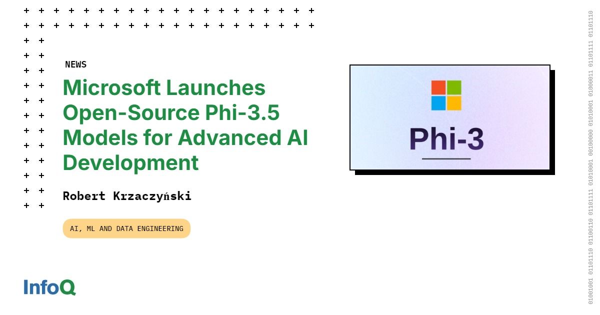 InfoQ on LinkedIn: #ai #opensource #infoq InfoQ on LinkedIn: #ai #opensource #infoq