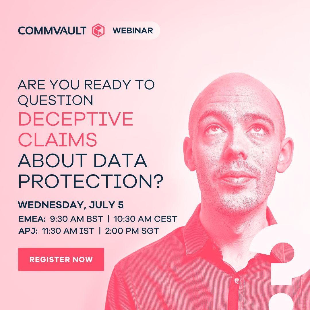 Saurabh Narula on LinkedIn: #webinar #commvault #dataprotection Saurabh Narula on LinkedIn: #webinar #commvault #dataprotection