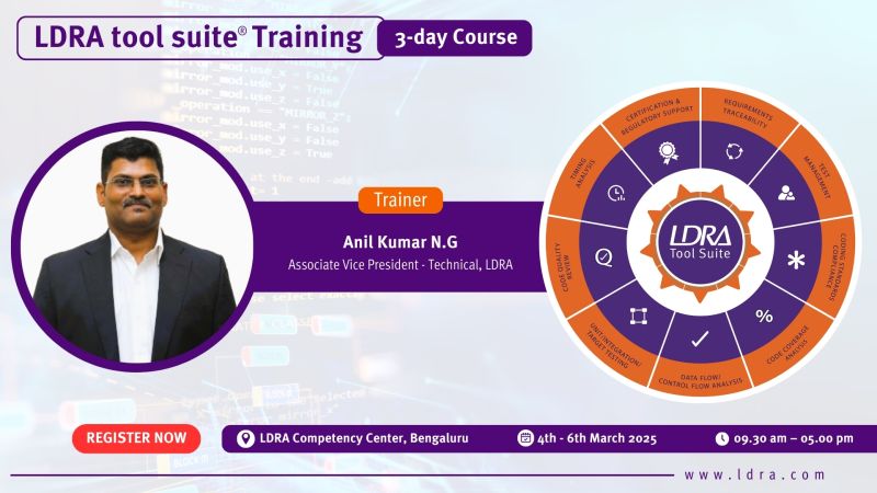 #ldra #training #skilldevelopment #softwaretesting #safetycritical ... #ldra #training #skilldevelopment #softwaretesting #safetycritical ...
