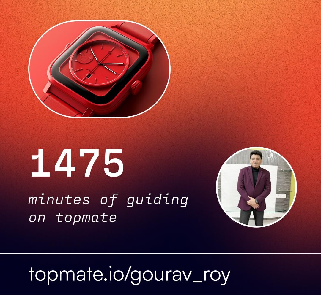 Gourav Roy on LinkedIn: Gourav Roy Gourav Roy on LinkedIn: Gourav Roy