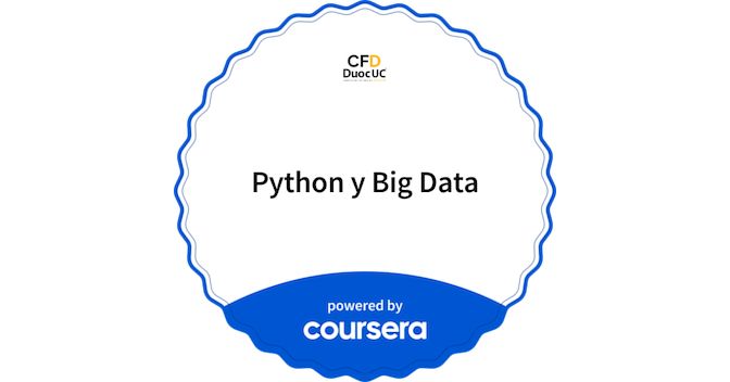 Python y Big Data was issued by Coursera to CRISTIAN GATICA. | Cristián ... Python y Big Data was issued by Coursera to CRISTIAN GATICA. | Cristián ...