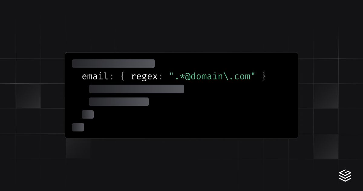Search regex filtering | Fredrik Björk Search regex filtering | Fredrik Björk