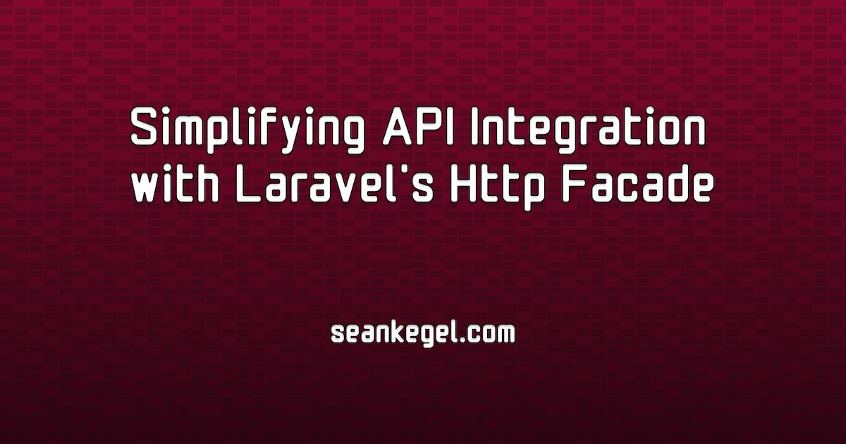 Laravel News on LinkedIn: Simplifying API Integration with Laravel's ... Laravel News on LinkedIn: Simplifying API Integration with Laravel's ...