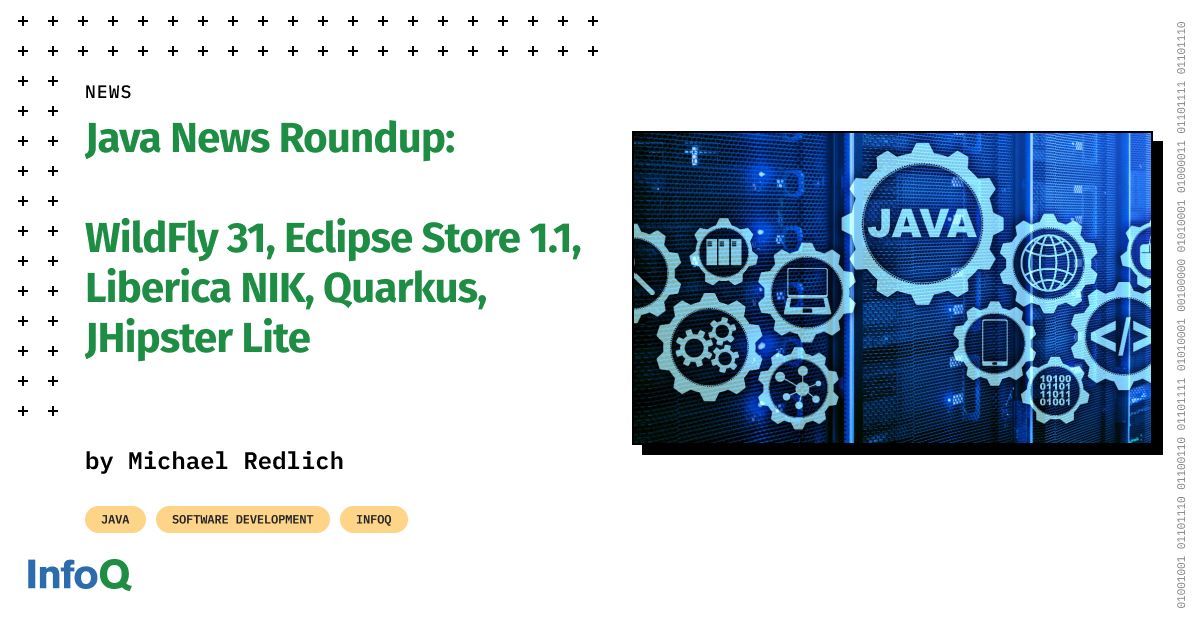 InfoQ on LinkedIn: #java #infoq InfoQ on LinkedIn: #java #infoq