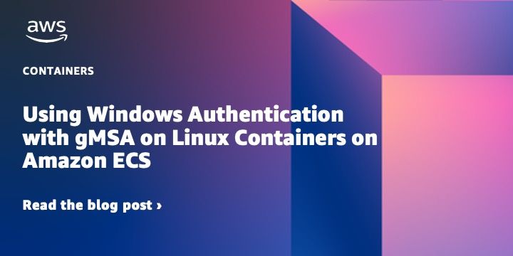 Rodrigo Prado on LinkedIn: Using Windows Authentication with gMSA on ... Rodrigo Prado on LinkedIn: Using Windows Authentication with gMSA on ...
