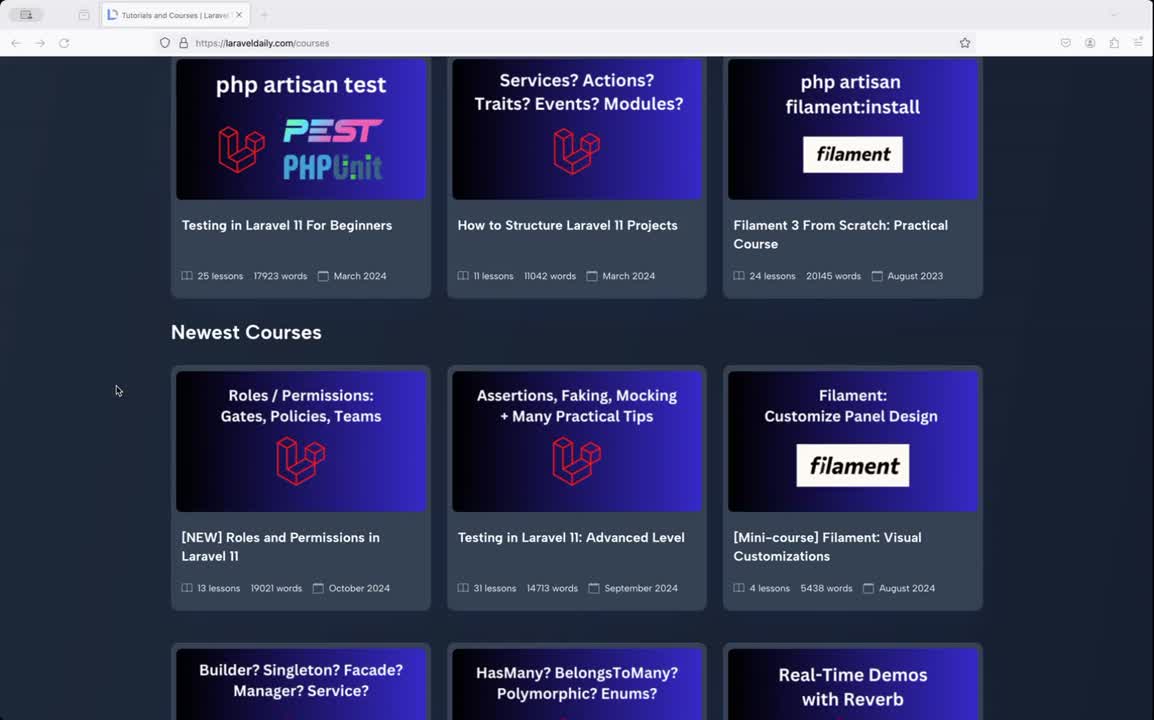 Povilas Korop on LinkedIn: Wanna see what's inside Laravel Daily ... Povilas Korop on LinkedIn: Wanna see what's inside Laravel Daily ...
