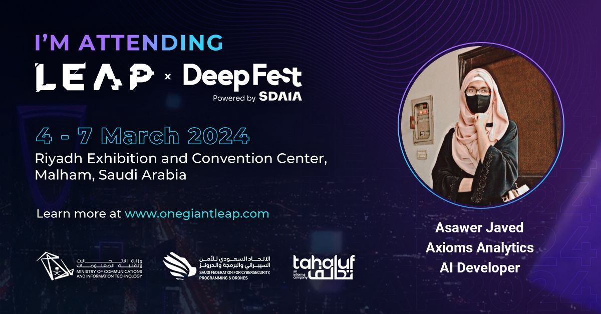 LEAP and DeepFest 2024 | Asawer Javed LEAP and DeepFest 2024 | Asawer Javed