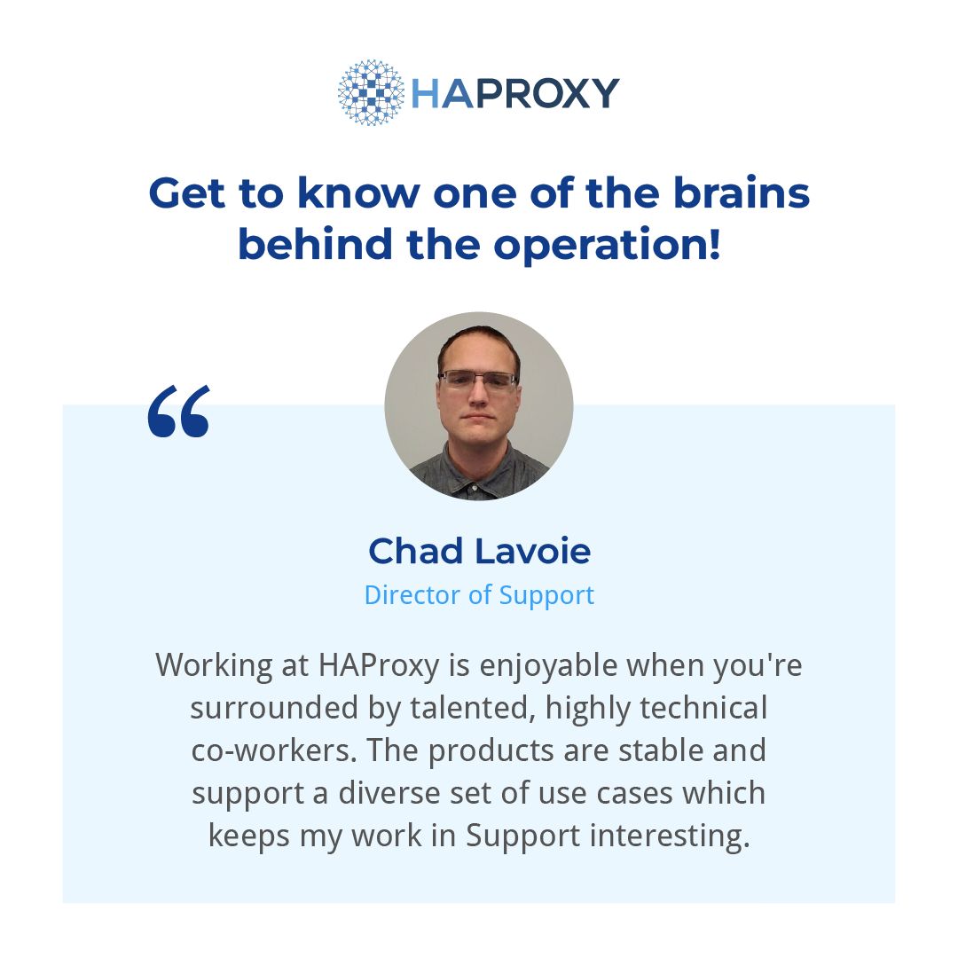 HAProxy Technologies on LinkedIn: #haproxy HAProxy Technologies on LinkedIn: #haproxy
