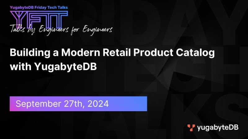 Yugabyte on LinkedIn: #yugabytedb #community #postgresql #cloudnative # ... Yugabyte on LinkedIn: #yugabytedb #community #postgresql #cloudnative # ...