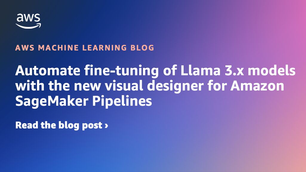 Rodrigo Prado on LinkedIn: Automate fine-tuning of Llama 3.x models ... Rodrigo Prado on LinkedIn: Automate fine-tuning of Llama 3.x models ...