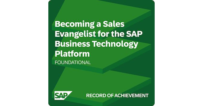 Daniel Fröhler on LinkedIn: Becoming a Sales Evangelist for the SAP ... Daniel Fröhler on LinkedIn: Becoming a Sales Evangelist for the SAP ...