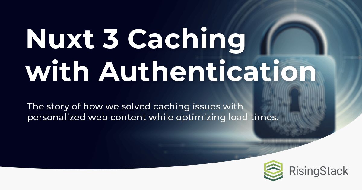 RisingStack on LinkedIn: Nuxt 3 Caching with Authentication ... RisingStack on LinkedIn: Nuxt 3 Caching with Authentication ...