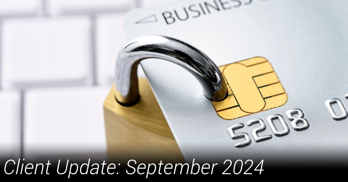 Neala Patten on LinkedIn: Client Update Newsletter: September 2024 Neala Patten on LinkedIn: Client Update Newsletter: September 2024