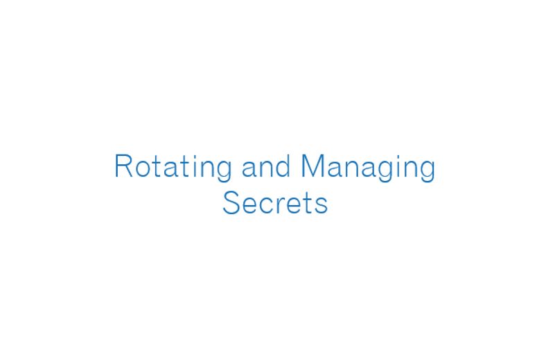 _ vPundit _ on LinkedIn: Rotating and Managing Secrets - Day 65 _ vPundit _ on LinkedIn: Rotating and Managing Secrets - Day 65