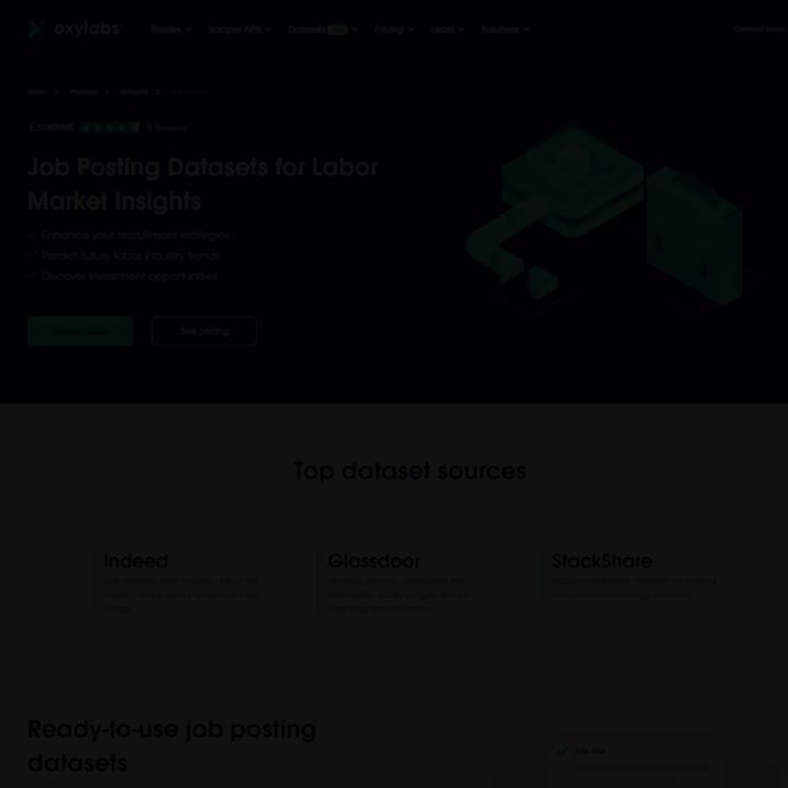 Oxylabs.io on LinkedIn: Job Posting Datasets Oxylabs.io on LinkedIn: Job Posting Datasets