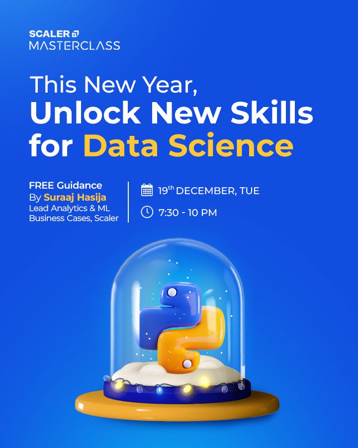 Scaler on LinkedIn: Data Science using Python Scaler on LinkedIn: Data Science using Python