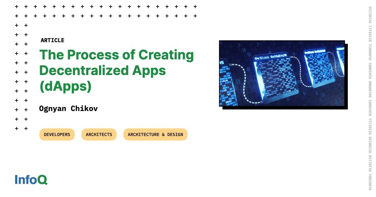 #dapps #infoq #security #blockchain #testing #softwarearchitecture | InfoQ #dapps #infoq #security #blockchain #testing #softwarearchitecture | InfoQ