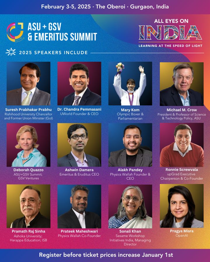 ASU+GSV & Emeritus Summit on LinkedIn: Register to Attend ASU+GSV & Emeritus Summit on LinkedIn: Register to Attend