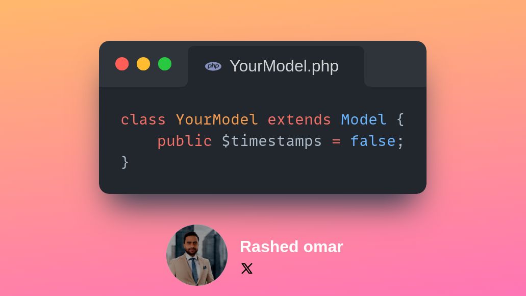 Rashed Omar on LinkedIn: #laravel #php #webdevelopment #codingtips Rashed Omar on LinkedIn: #laravel #php #webdevelopment #codingtips