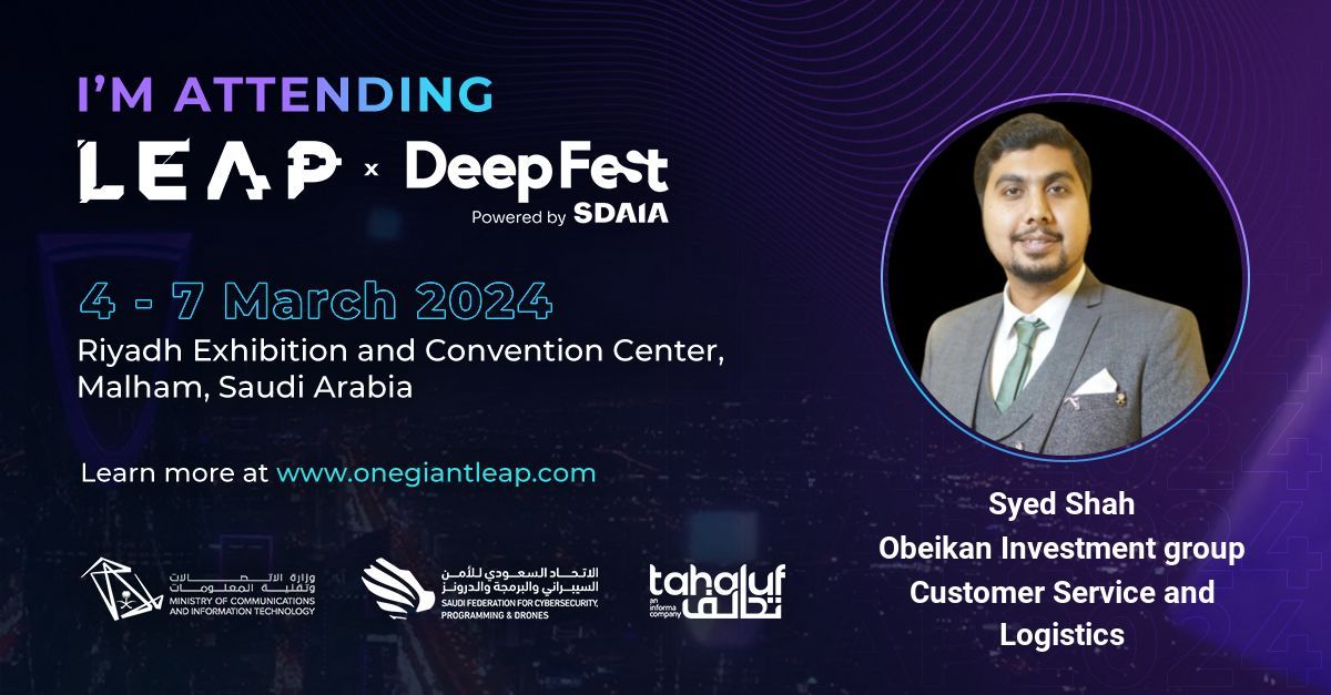 Syed Anas Ali Shah on LinkedIn: LEAP and DeepFest 2024 Syed Anas Ali Shah on LinkedIn: LEAP and DeepFest 2024