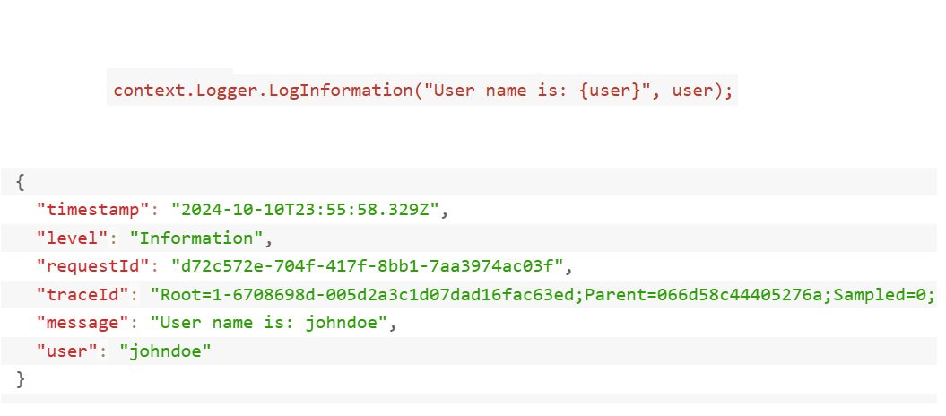 Rodrigo Prado on LinkedIn: JSON Structured Logging for .NET Lambda ... Rodrigo Prado on LinkedIn: JSON Structured Logging for .NET Lambda ...