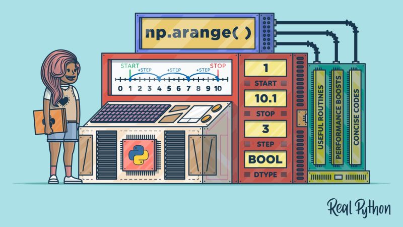 Real Python on LinkedIn: NumPy arange(): How to Use np.arange() β Real ... Real Python on LinkedIn: NumPy arange(): How to Use np.arange() β Real ...