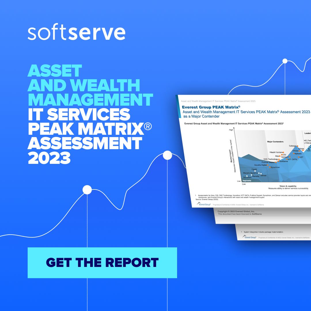 SoftServe on LinkedIn: Everest Group names SoftServe Asset and Wealth ... SoftServe on LinkedIn: Everest Group names SoftServe Asset and Wealth ...