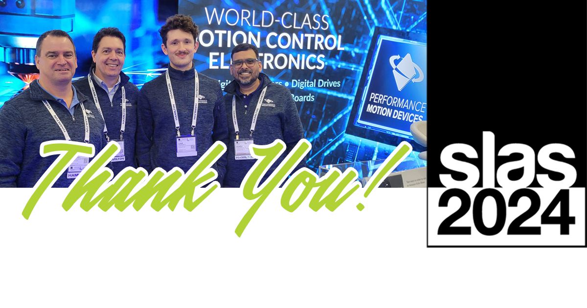 Performance Motion Devices, Inc. (PMD) on LinkedIn: #slas2024 #slas2025 ... Performance Motion Devices, Inc. (PMD) on LinkedIn: #slas2024 #slas2025 ...