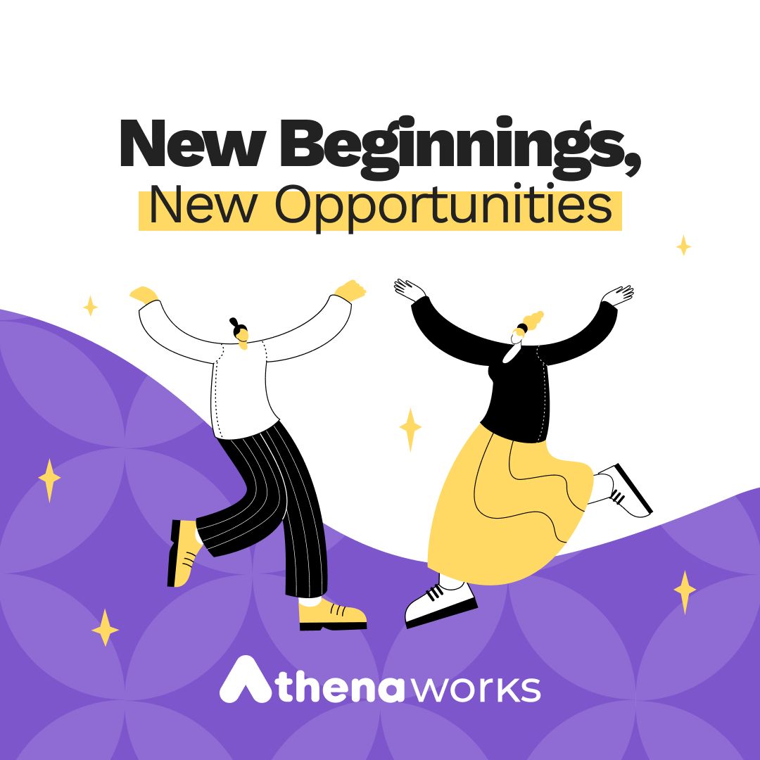 Athenaworks on LinkedIn: #happynewyear #newbeginnings Athenaworks on LinkedIn: #happynewyear #newbeginnings