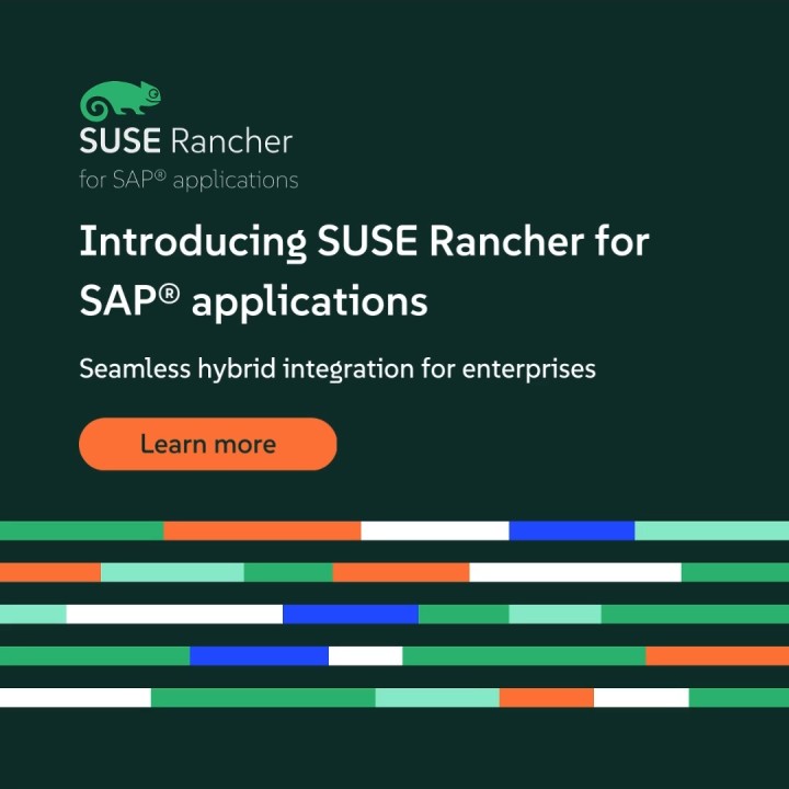 SUSE Rancher for SAP applications | Jens Adam SUSE Rancher for SAP applications | Jens Adam