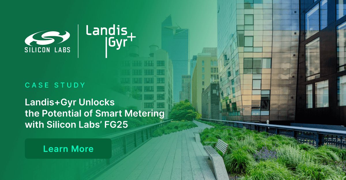 Silicon Labs on LinkedIn: Wi-SUN Sub-GHz SoC Enables Landis+Gyr Smart ... Silicon Labs on LinkedIn: Wi-SUN Sub-GHz SoC Enables Landis+Gyr Smart ...