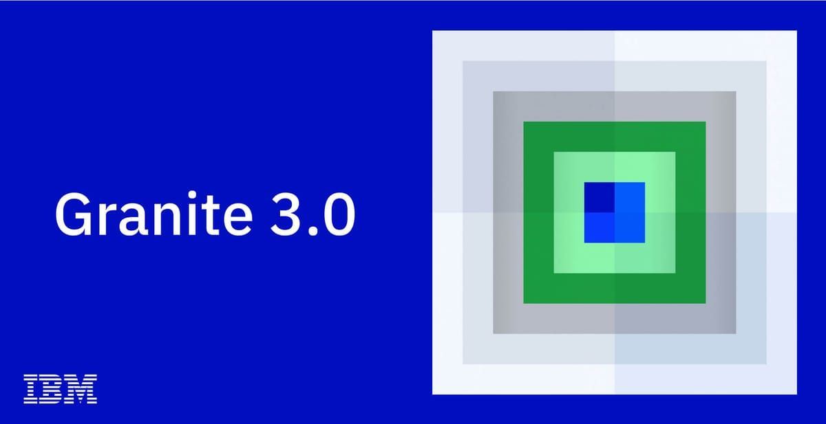 Quadion Technologies on LinkedIn: IBM Releases Granite 3.0, Generative ... Quadion Technologies on LinkedIn: IBM Releases Granite 3.0, Generative ...