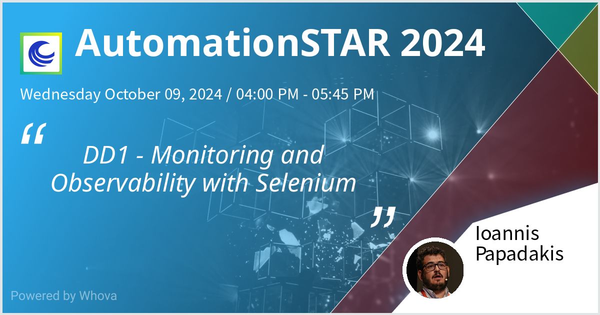 Ioannis Papadakis on LinkedIn: #automationstar2024 Ioannis Papadakis on LinkedIn: #automationstar2024