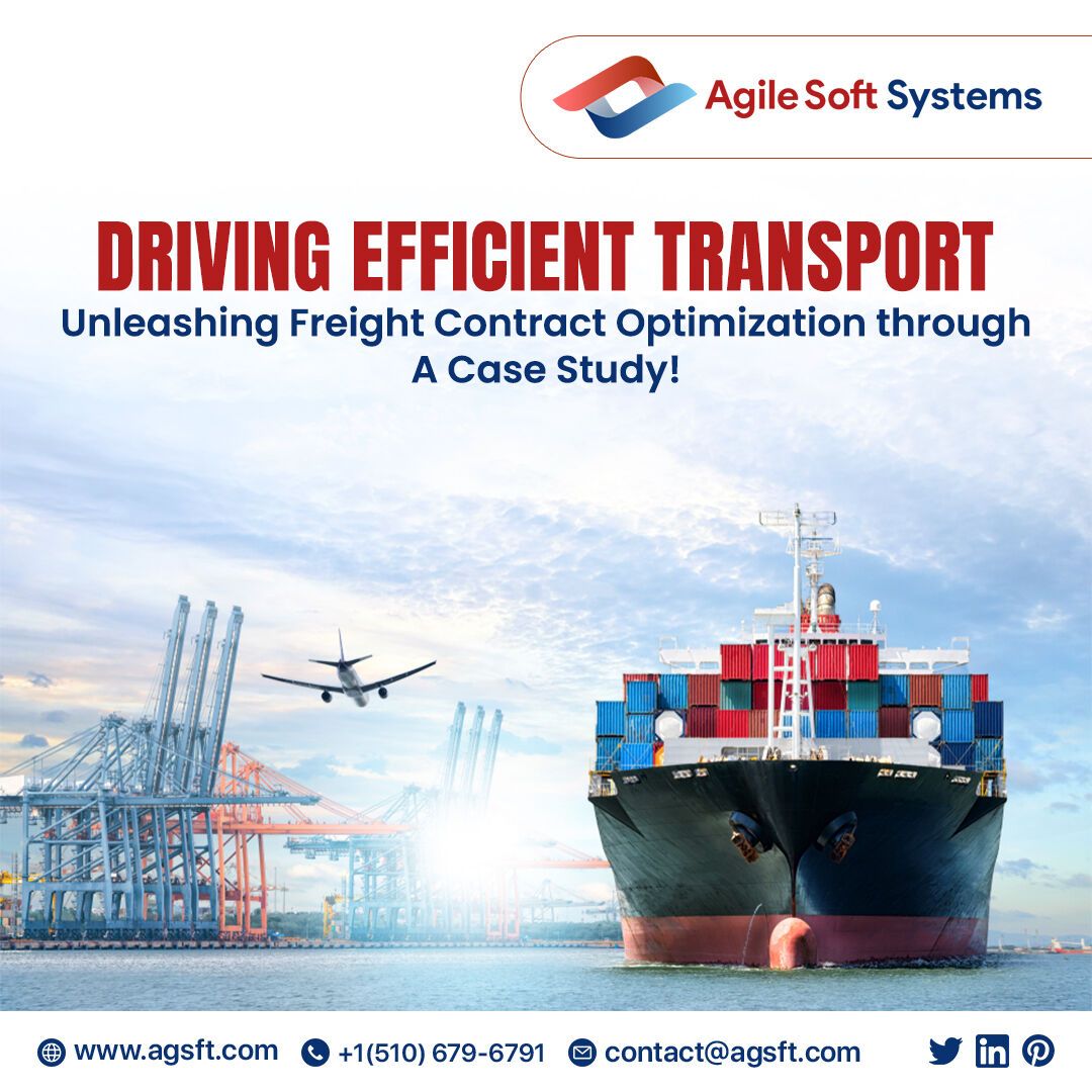 Agile Soft Systems Inc on LinkedIn: Optimizing Freight Contracts for ... Agile Soft Systems Inc on LinkedIn: Optimizing Freight Contracts for ...