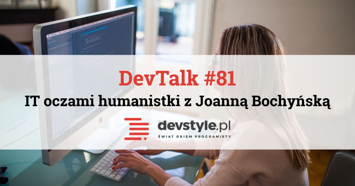 Maciej Aniserowicz na LinkedIn: DevTalk #81 – O branży IT z perspektywy ... Maciej Aniserowicz na LinkedIn: DevTalk #81 – O branży IT z perspektywy ...