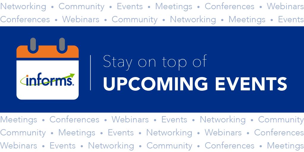 INFORMS on LinkedIn: #orms #analytics #informs #datascience #ml #ai # ... INFORMS on LinkedIn: #orms #analytics #informs #datascience #ml #ai # ...
