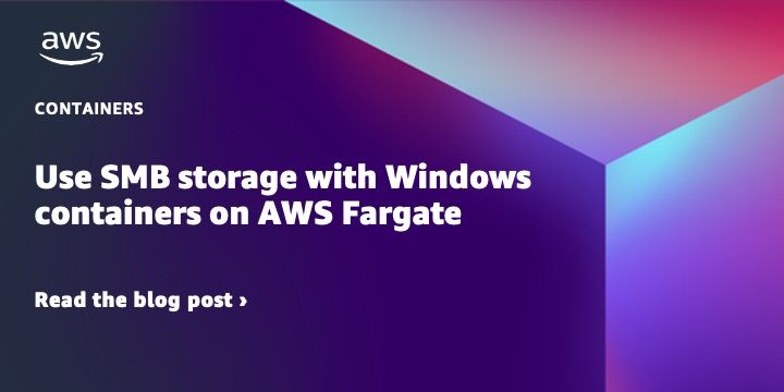 Rodrigo Prado on LinkedIn: Use SMB storage with Windows containers on ... Rodrigo Prado on LinkedIn: Use SMB storage with Windows containers on ...