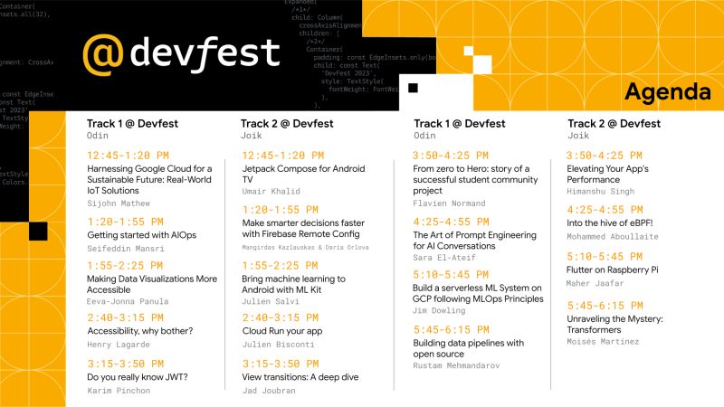GDG Cloud Stockholm on LinkedIn: #devfest #devfeststhlm GDG Cloud Stockholm on LinkedIn: #devfest #devfeststhlm