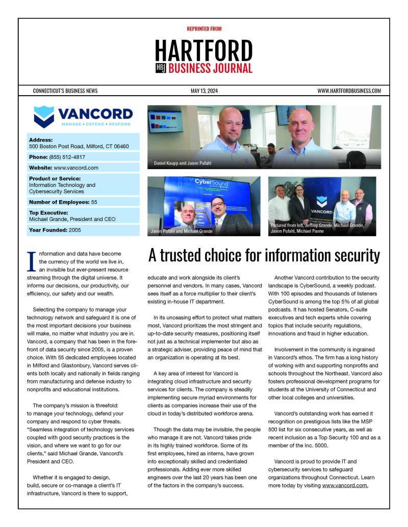 Vancord on LinkedIn: #hbj #informationsecurity #infosec # ... Vancord on LinkedIn: #hbj #informationsecurity #infosec # ...
