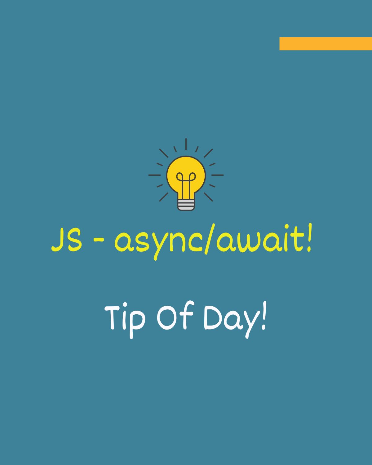 Sahil K. on LinkedIn: #javascript #asynctips #webdevelopment #coding Sahil K. on LinkedIn: #javascript #asynctips #webdevelopment #coding