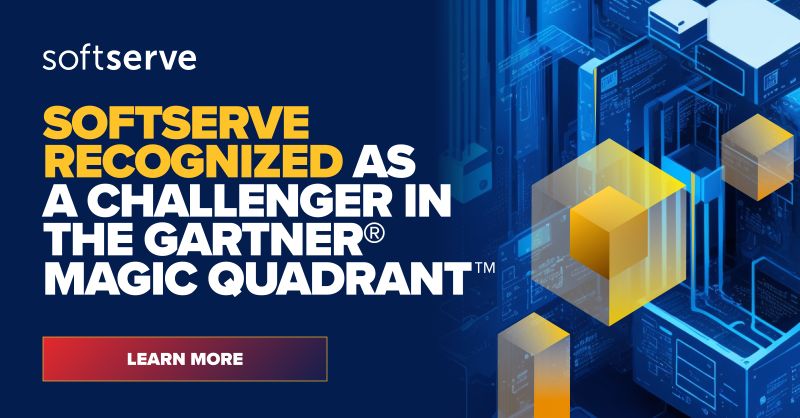 SoftServe on LinkedIn: SoftServe has been recognized as a Challenger by ... SoftServe on LinkedIn: SoftServe has been recognized as a Challenger by ...
