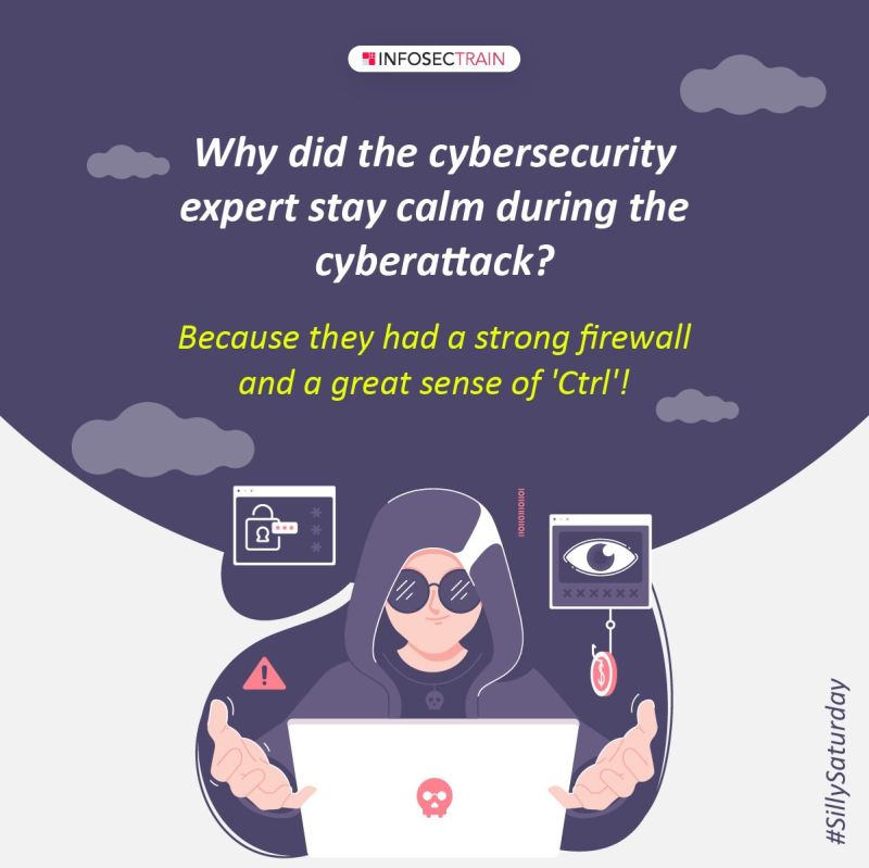 Infosec Train on LinkedIn: #sillysaturday #cybersecurityawarenessmonth ... Infosec Train on LinkedIn: #sillysaturday #cybersecurityawarenessmonth ...