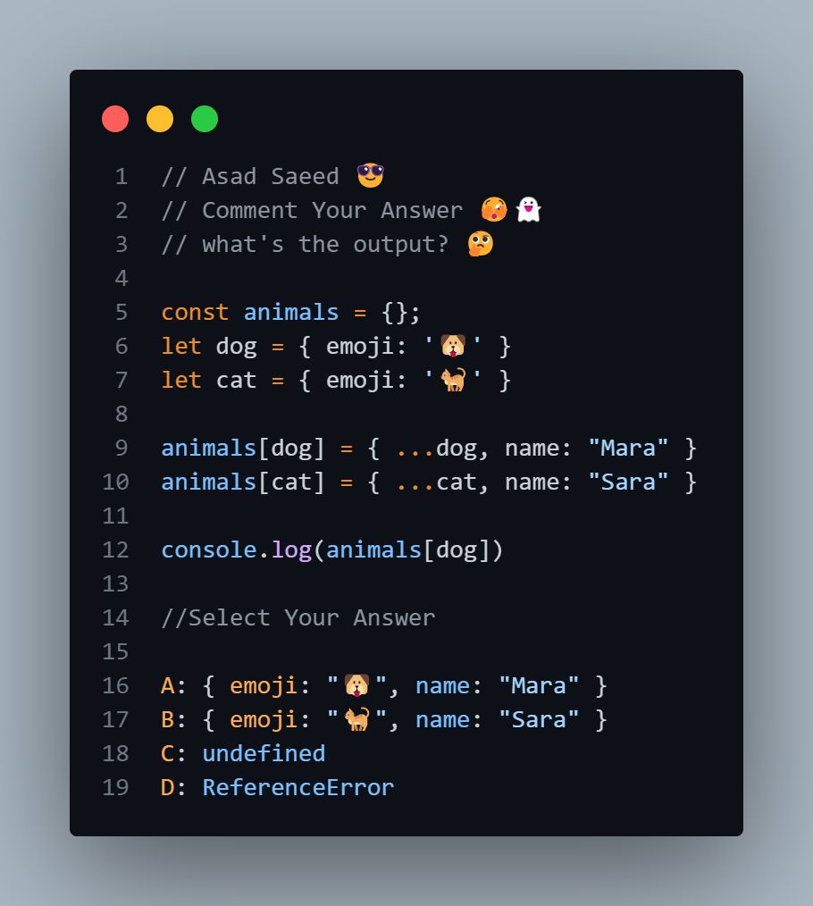 Boost your JavaScript skills with Code Puzzles | Asad Saeed posted on ... Boost your JavaScript skills with Code Puzzles | Asad Saeed posted on ...