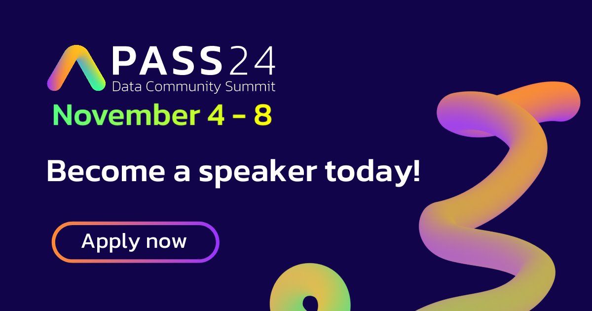 #passdatasummit #data | PASS Data Community Summit #passdatasummit #data | PASS Data Community Summit