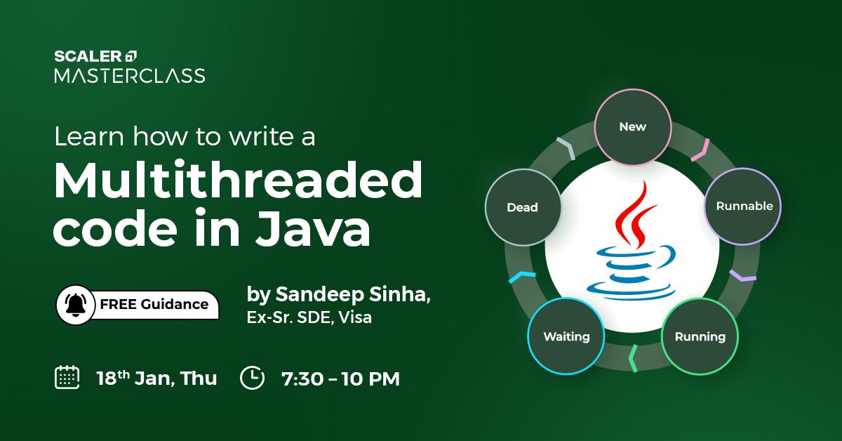 Scaler on LinkedIn: Master Java Concurrency & Multithreading Scaler on LinkedIn: Master Java Concurrency & Multithreading